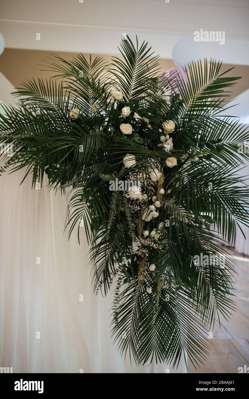 A beautiful floral arrangement for a special event Stock Photo - Alamy