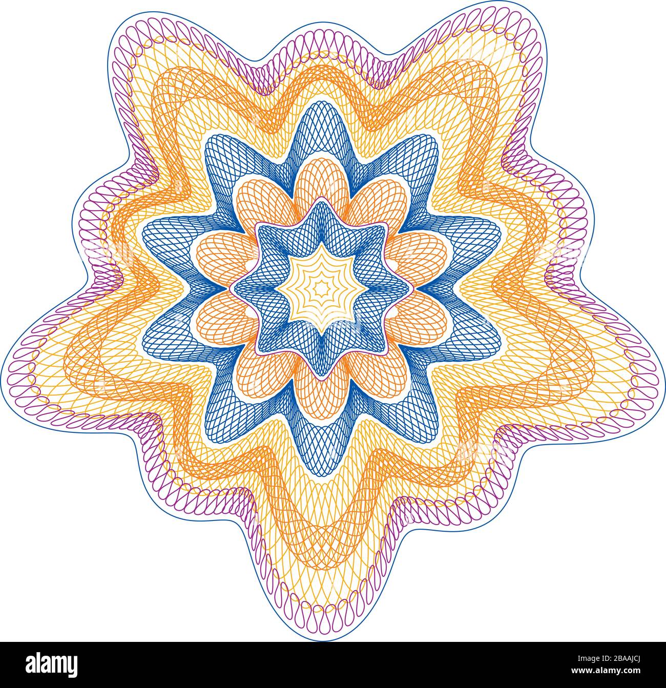 Elegant guilloche designs for gift certificate, voucher,money,diploma ...