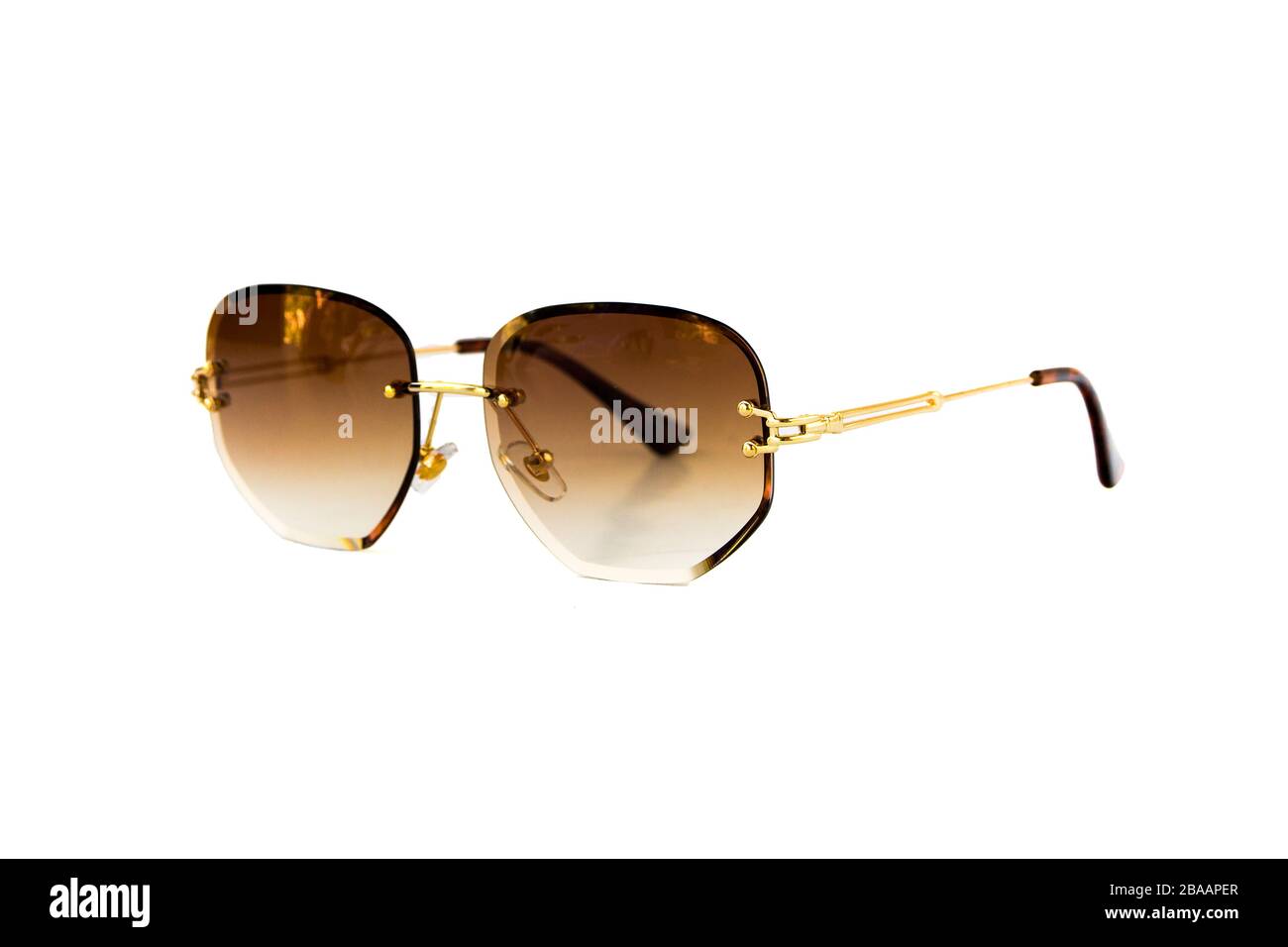 Rimless eye glasses hi-res stock photography and images - Alamy