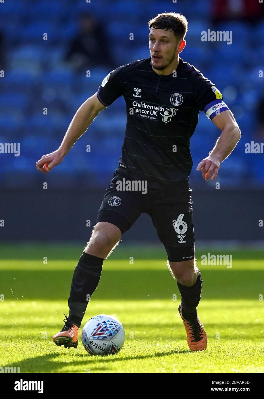 Charlton Athletic's Jason Pearce Stock Photo - Alamy