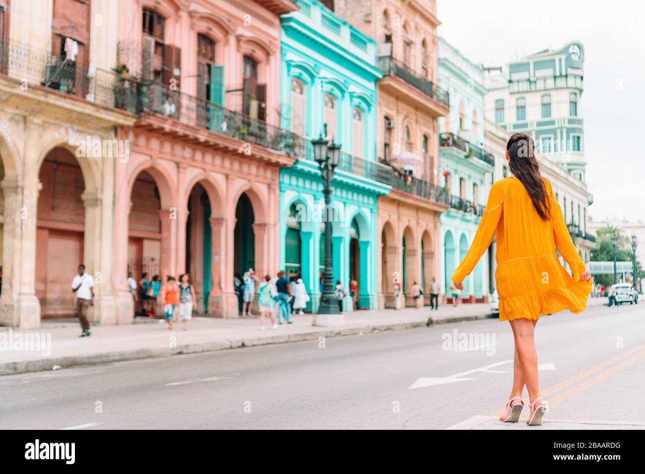 Beautiful child girl cuba hi-res stock photography and images - Alamy