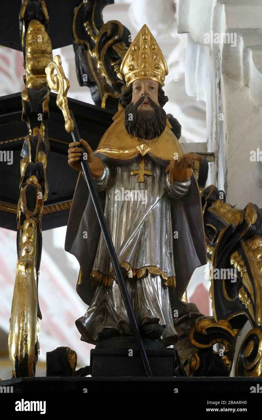 Saint augustine statue hi-res stock photography and images - Alamy