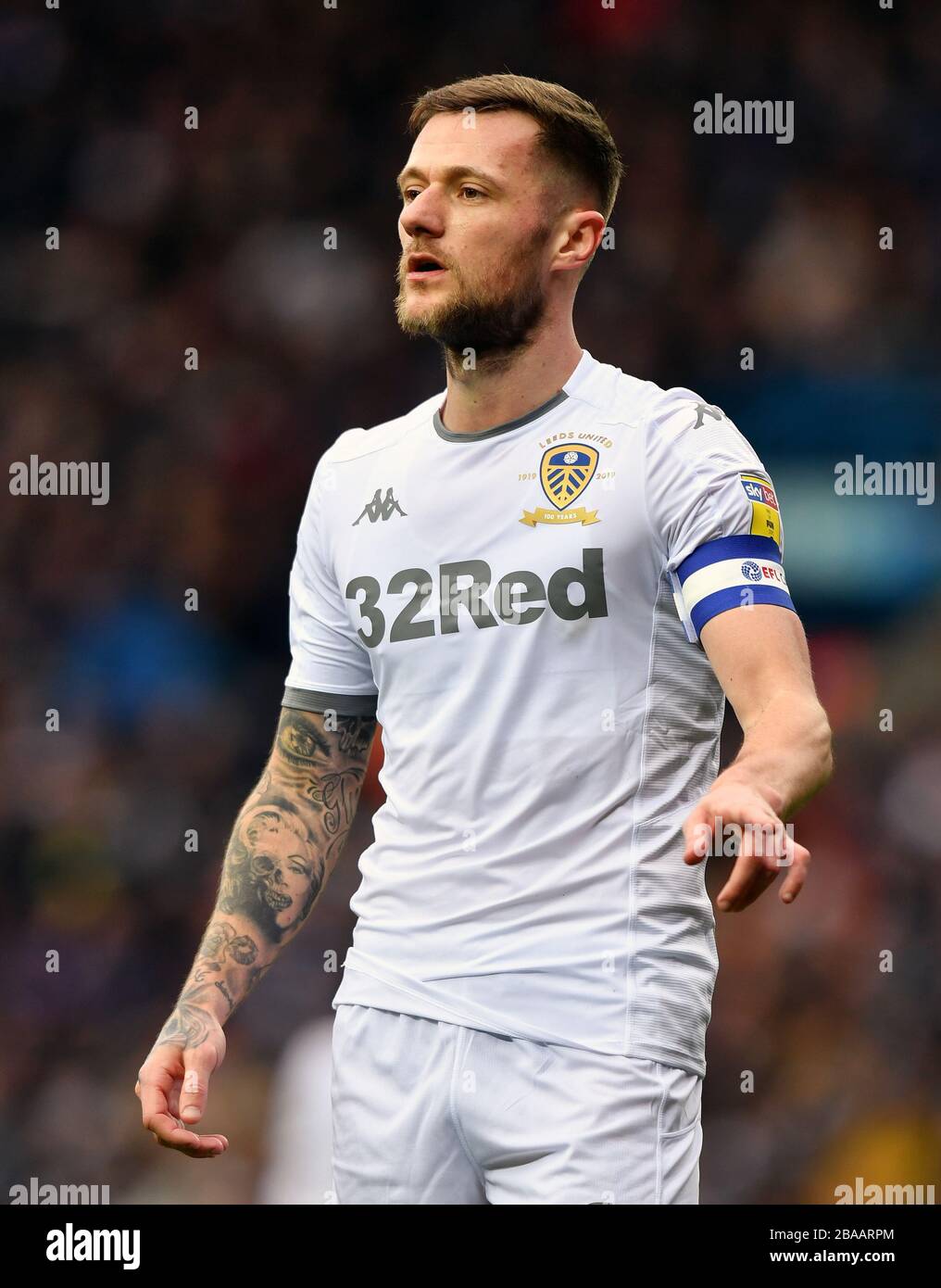 Leeds United's Liam Cooper Stock Photo - Alamy