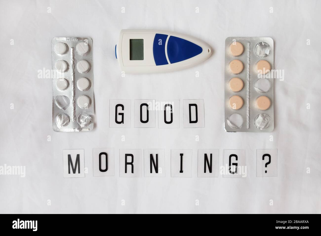 Fever sheet hi-res stock photography and images - Alamy