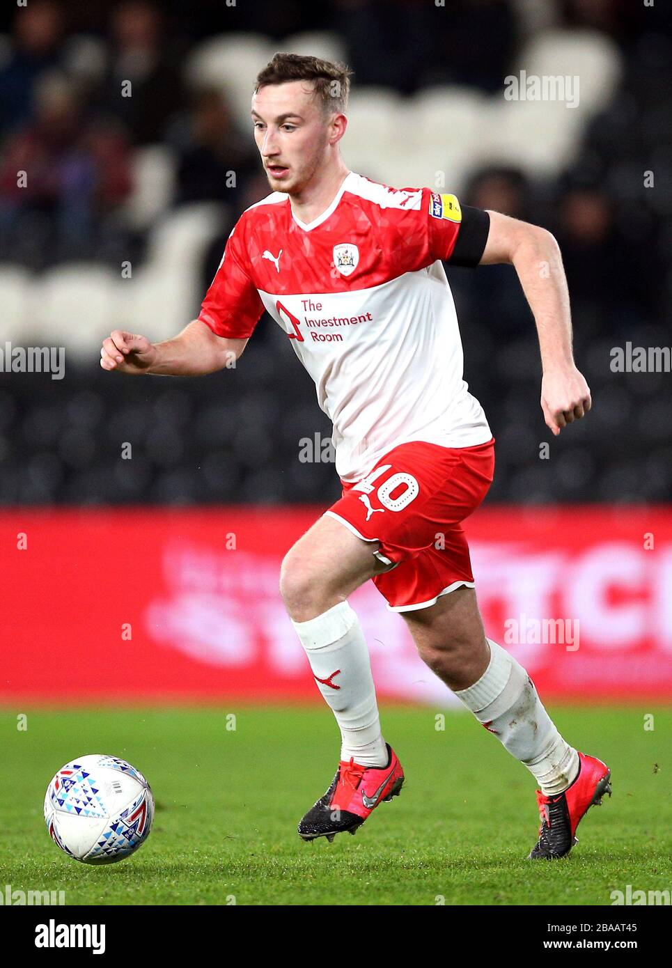 Barnsley's Mike Bahre Stock Photo - Alamy