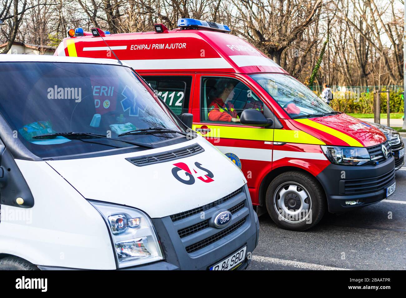 Ambulanta smurd hi-res stock photography and images - Alamy