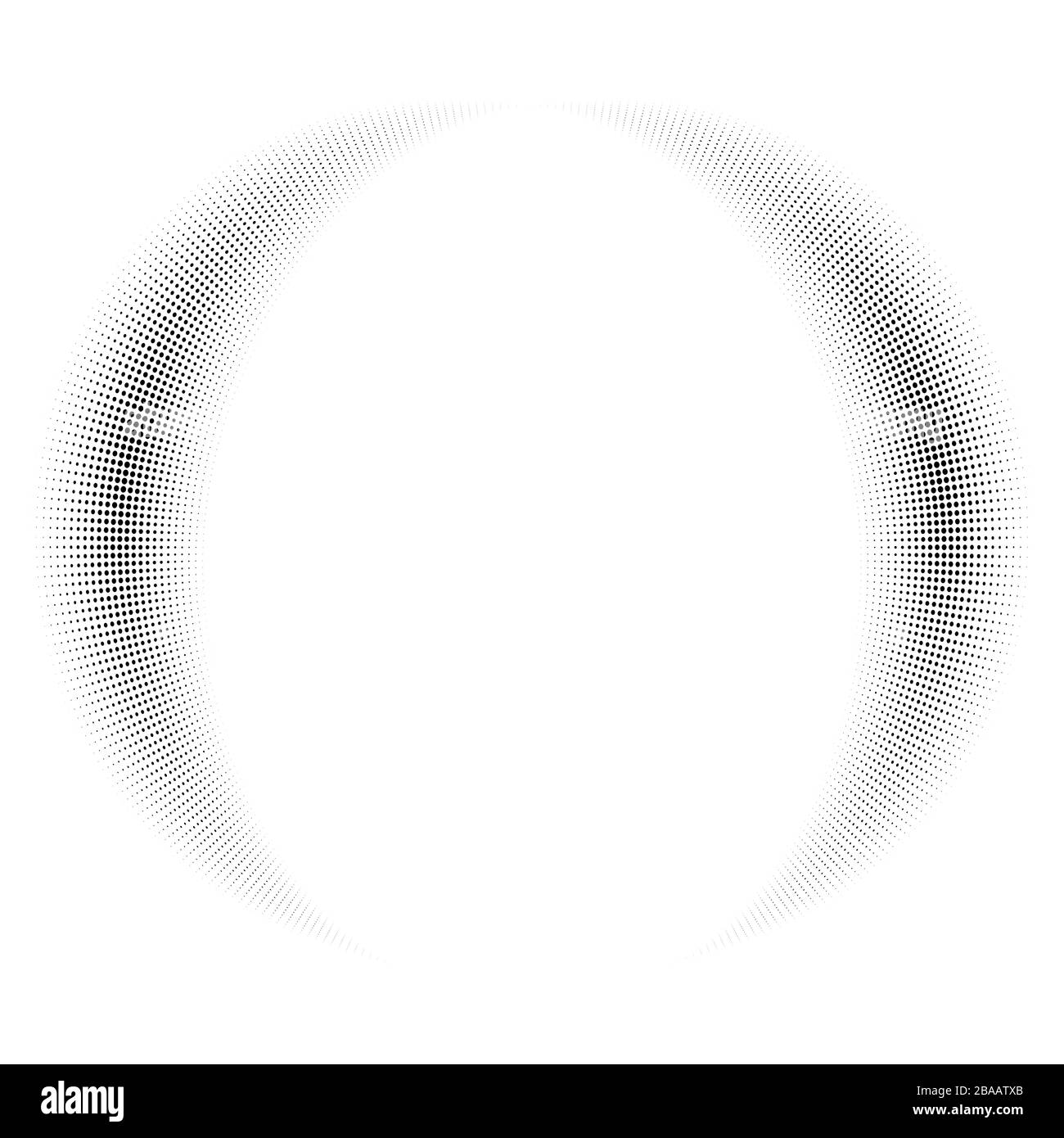 Shining black halftone frame template. For invitation, greeting card ...