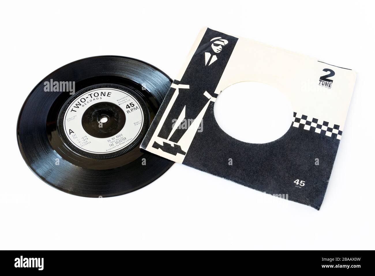 A 7" 45rpm single vinyl record of 'On My Radio' by The Selecter with ...