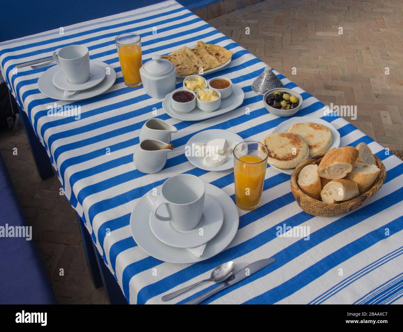 Moroccan breakfast hi-res stock photography and images - Alamy