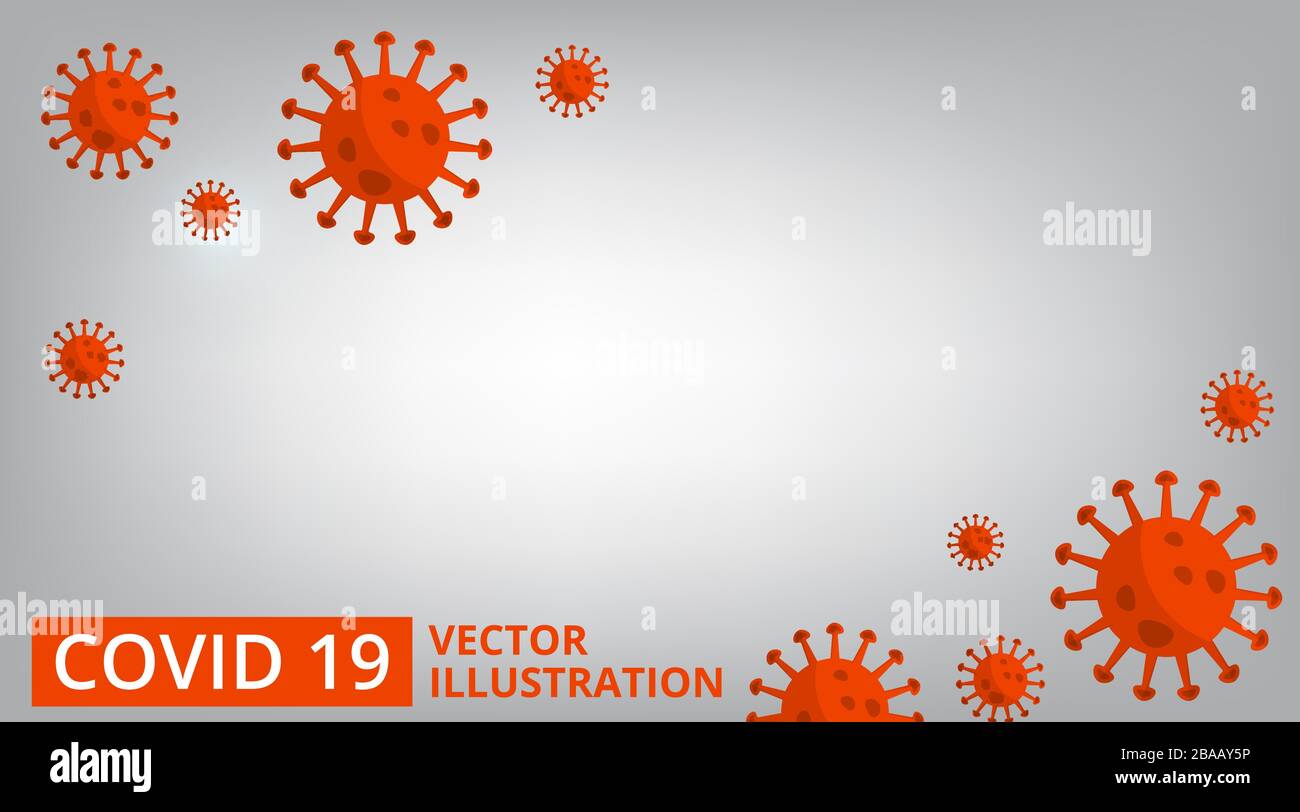 Virus microbe microbiology background. Computer virus, allergy bacteria ...