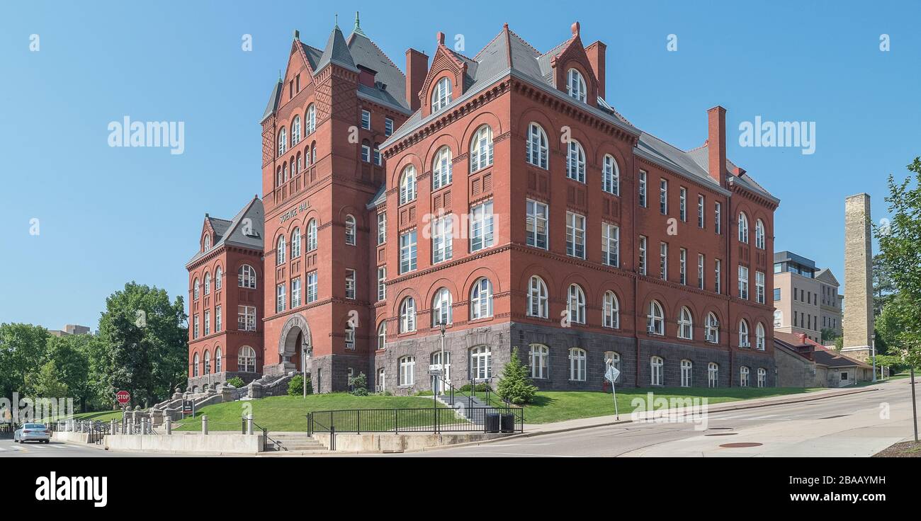 Science Hall Building seen from Langdon Street, Madison, Dane County ...
