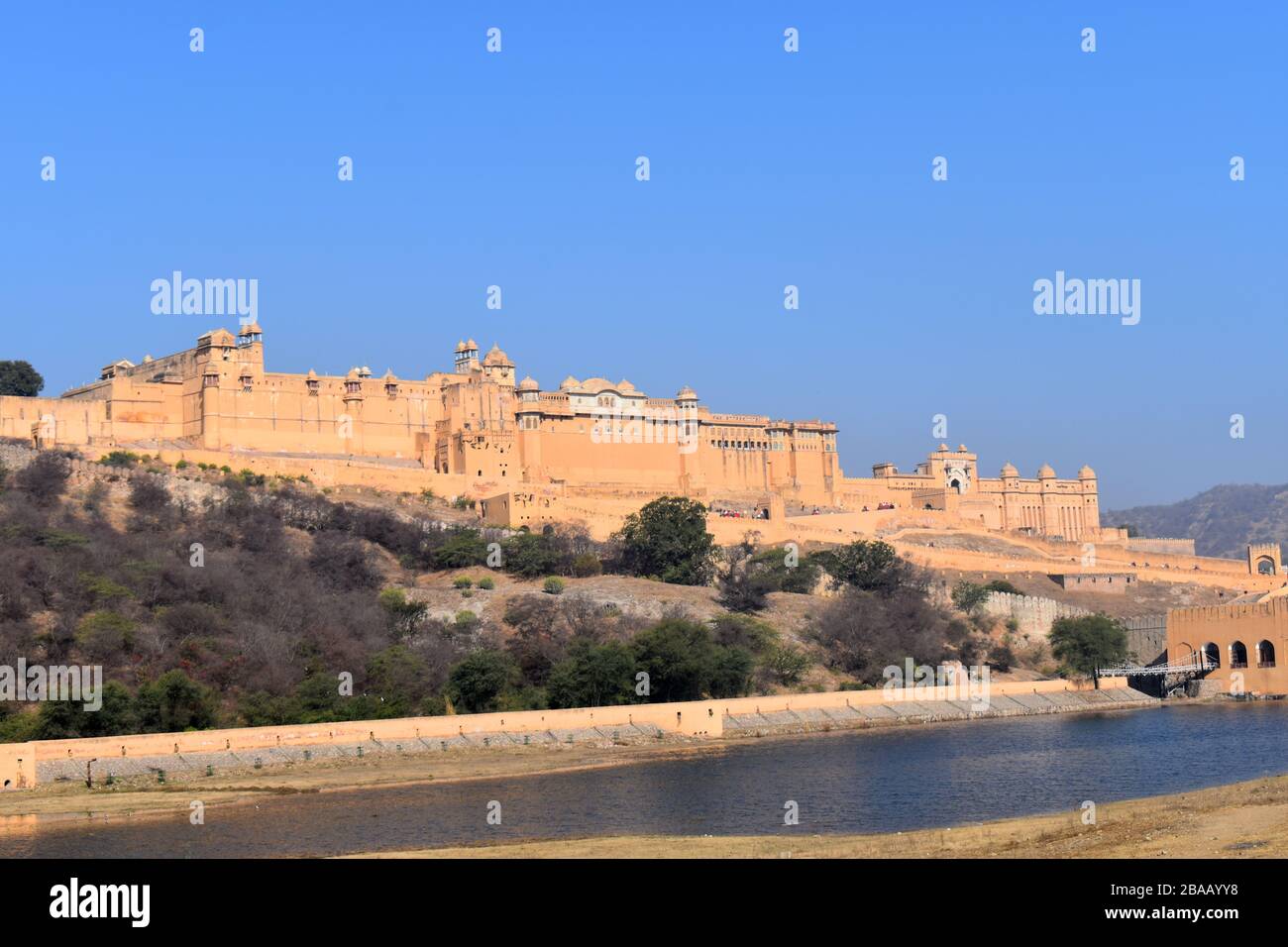 The Amber Fort in Jaipur, Rajasthan, India Stock Photo - Alamy