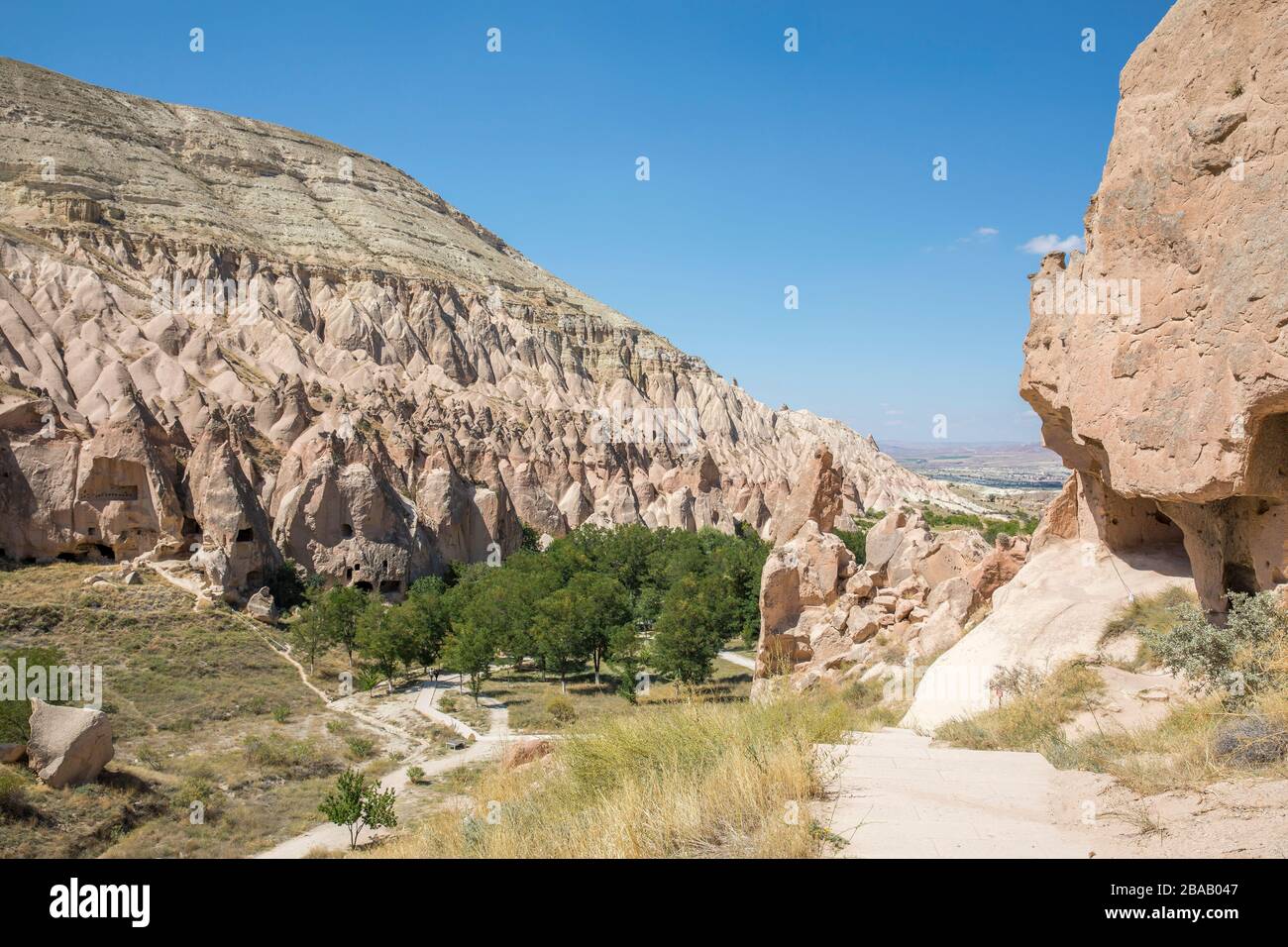 Zelve open air museum, Cappadocia, Turkey Stock Photo - Alamy