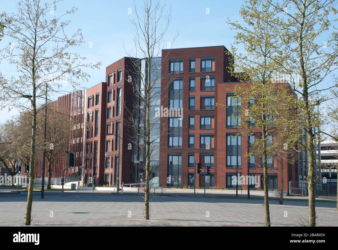 Kimmerfield Court, a residential block, part of the first phase of the ...
