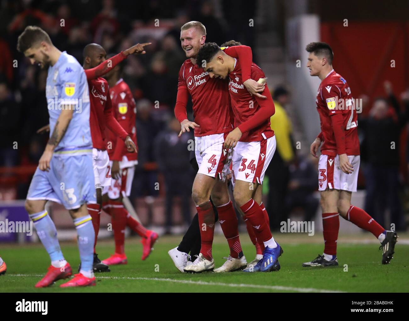 Nottingham Forest's Tyler Walker celebrates after scoring the second ...