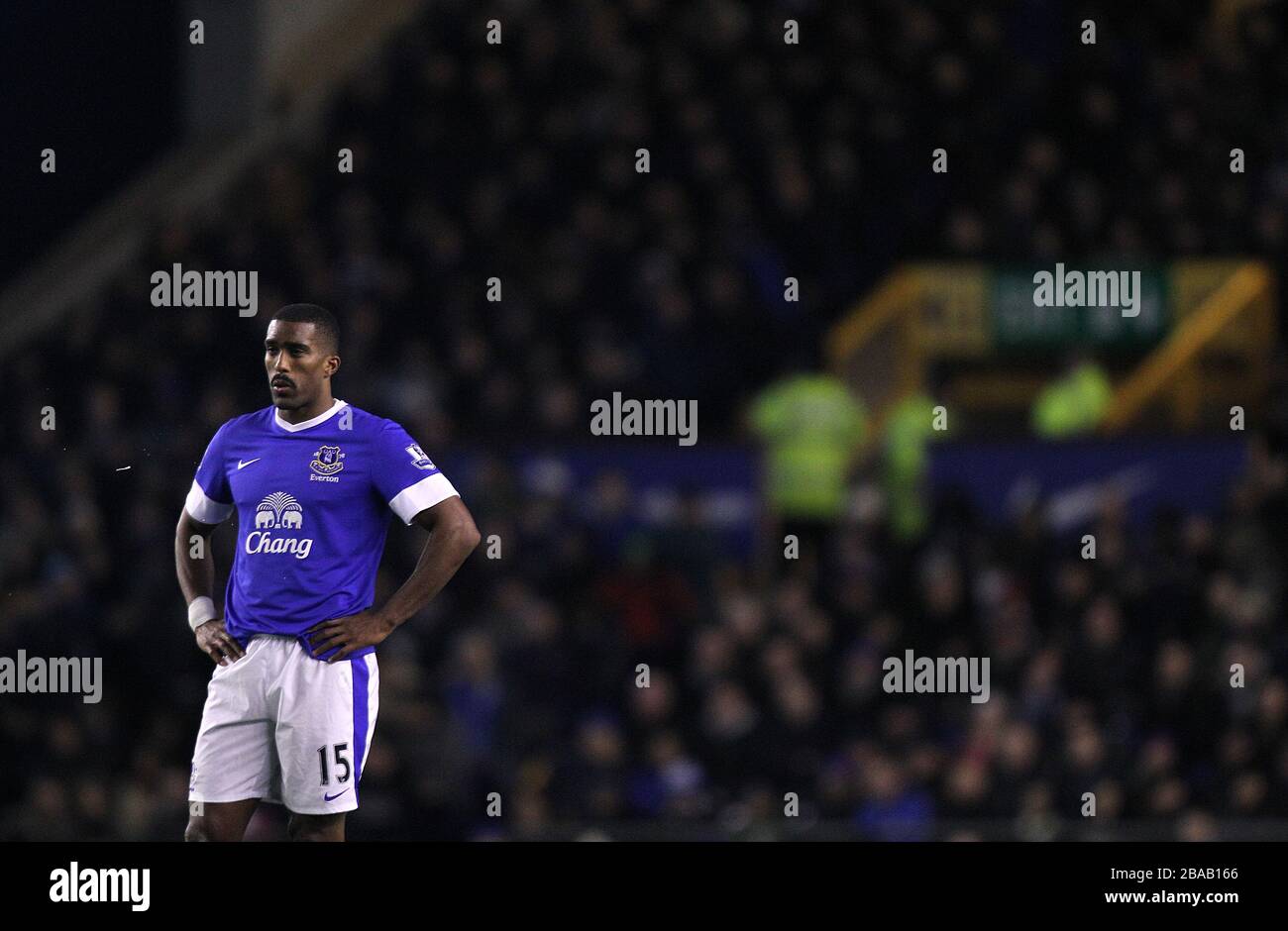 Sylvain Distin, Everton Stock Photo - Alamy
