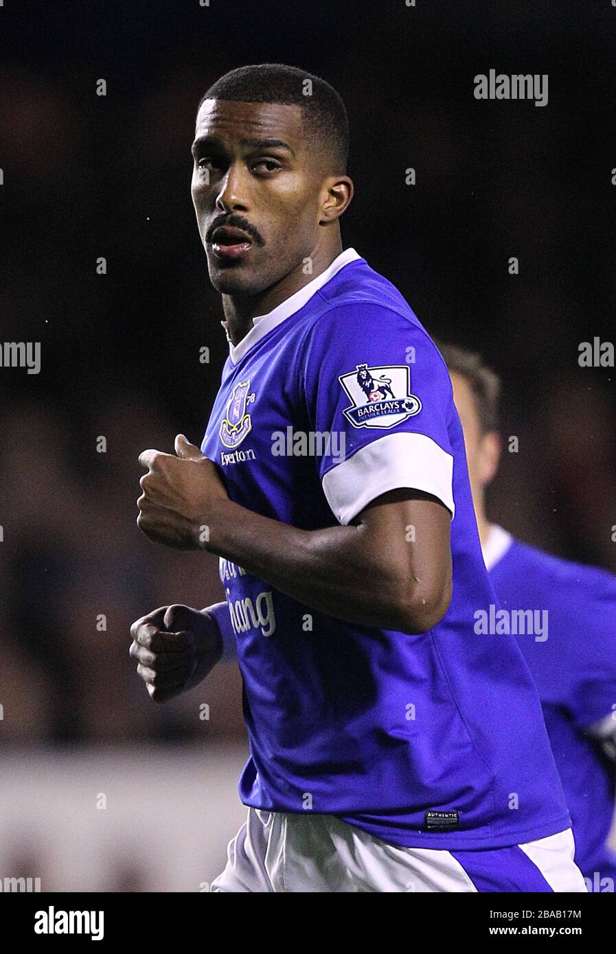 Sylvain Distin, Everton Stock Photo - Alamy