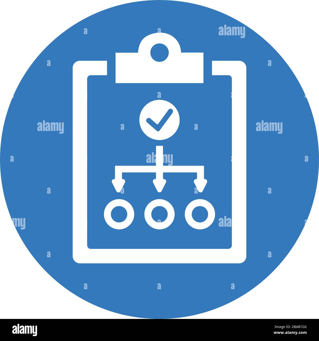 Management strategy icon, Planning, workflow structure - Well organized ...