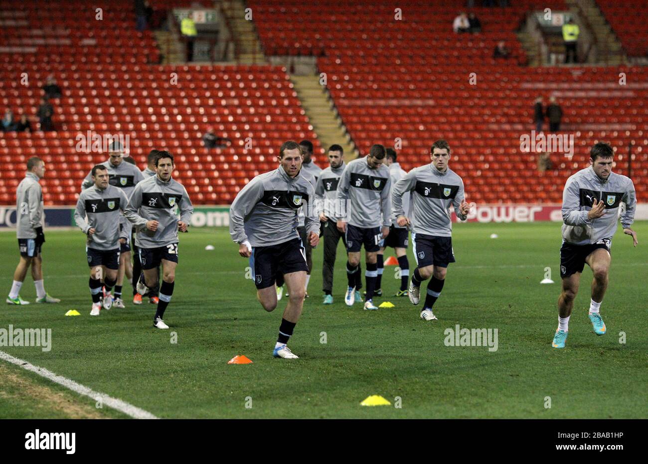 During pre match training hi-res stock photography and images - Alamy