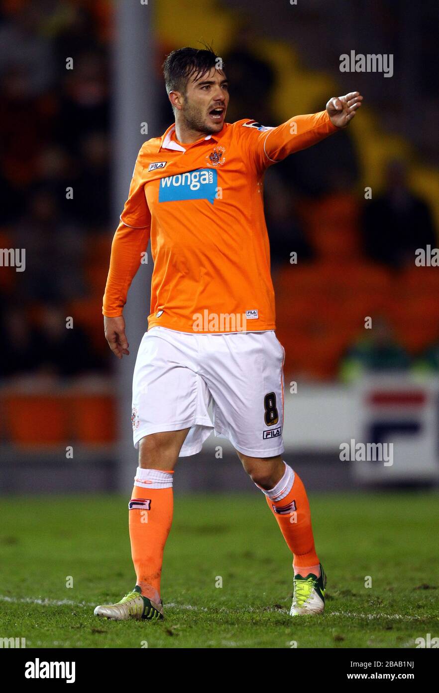 Tiago Gomes, Blackpool Stock Photo - Alamy
