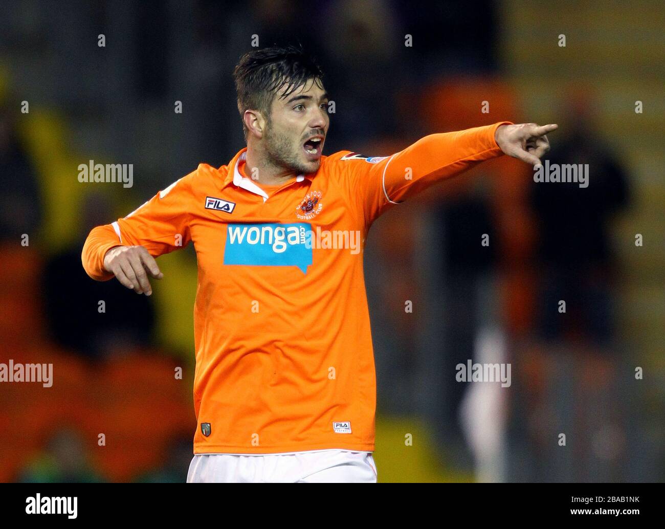 Tiago Gomes, Blackpool Stock Photo - Alamy