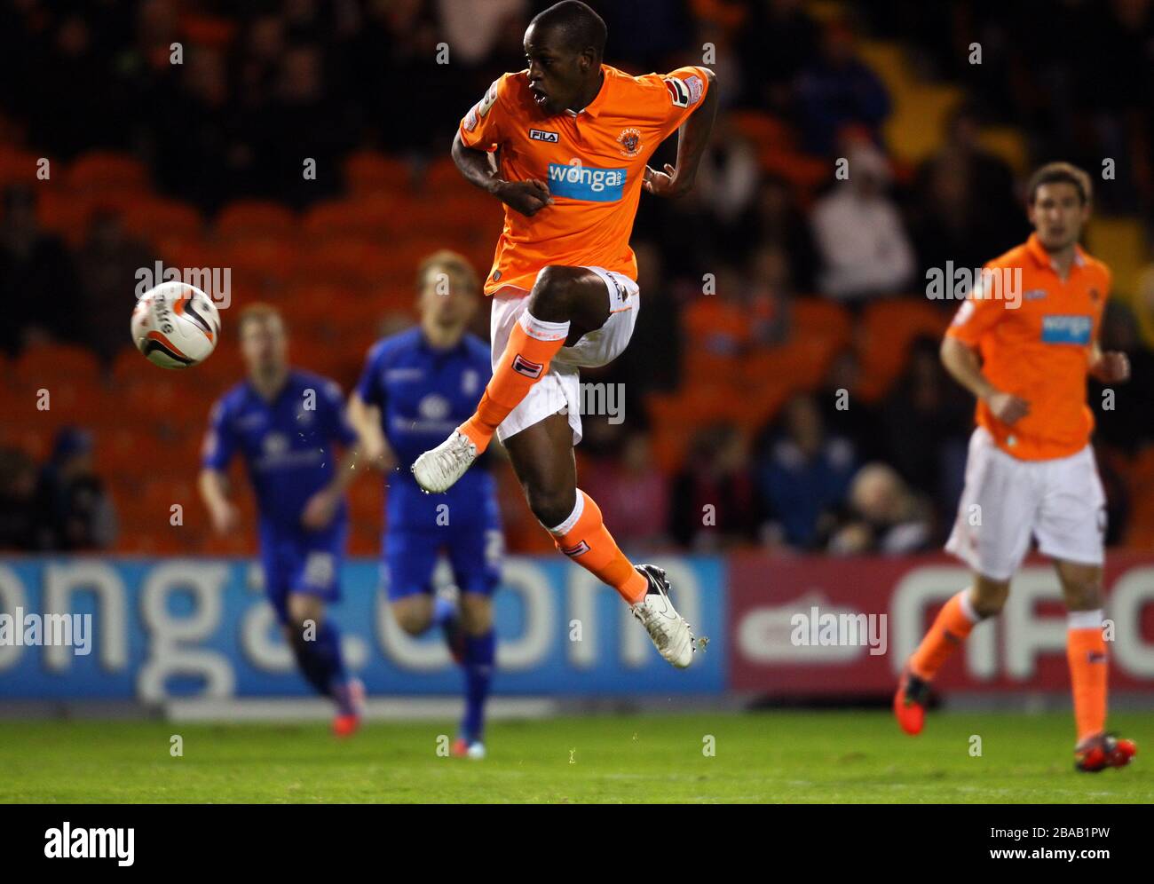 Isaiah Osbourne, Blackpool Stock Photo - Alamy