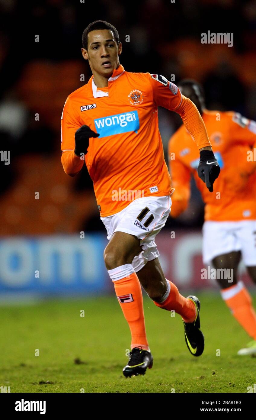 Tom Ince, Blackpool Stock Photo - Alamy