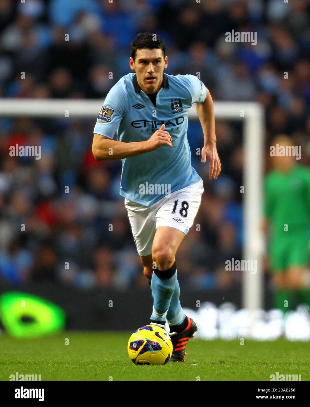 Gareth Barry, Manchester City Stock Photo - Alamy