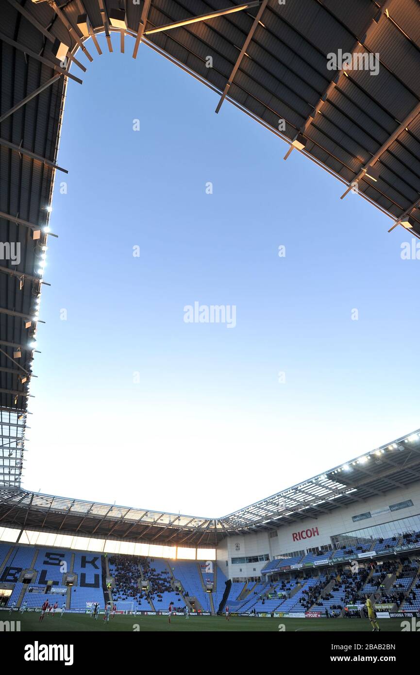 A general view of the Ricoh Arena, home of Coventry City Stock Photo ...