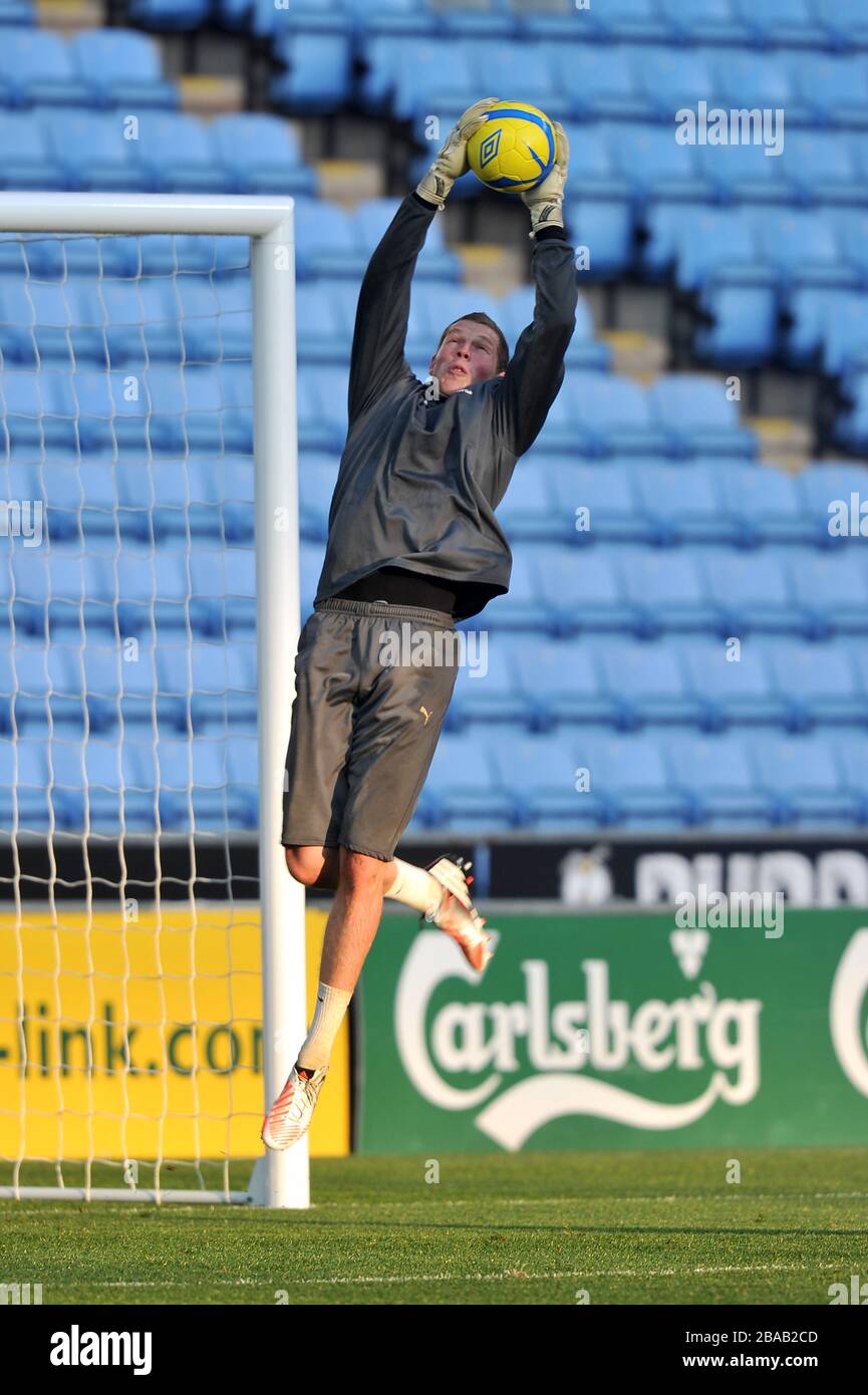 Chris Dunne, Coventry City goalkeeper Stock Photo - Alamy