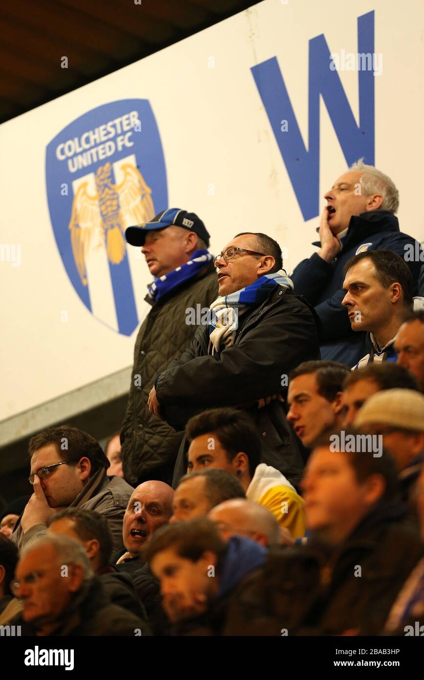 Colchester united badge hi-res stock photography and images - Alamy