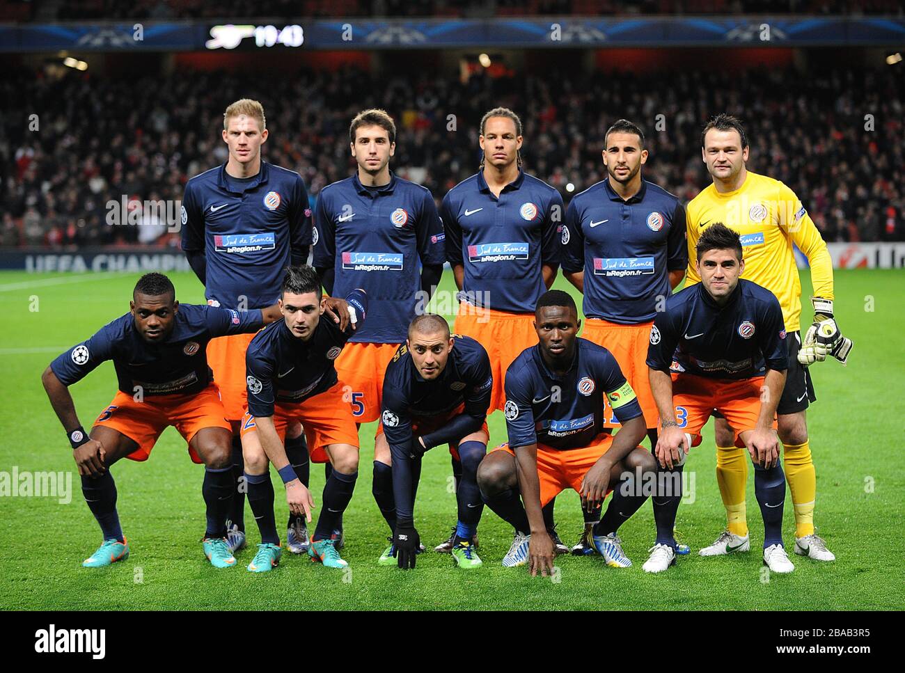 Montpellier team group Stock Photo - Alamy