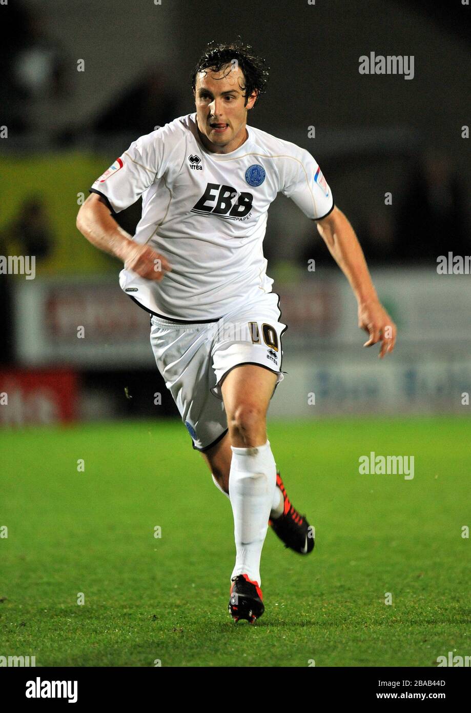 Aldershot Town's Danny Hylton Stock Photo - Alamy