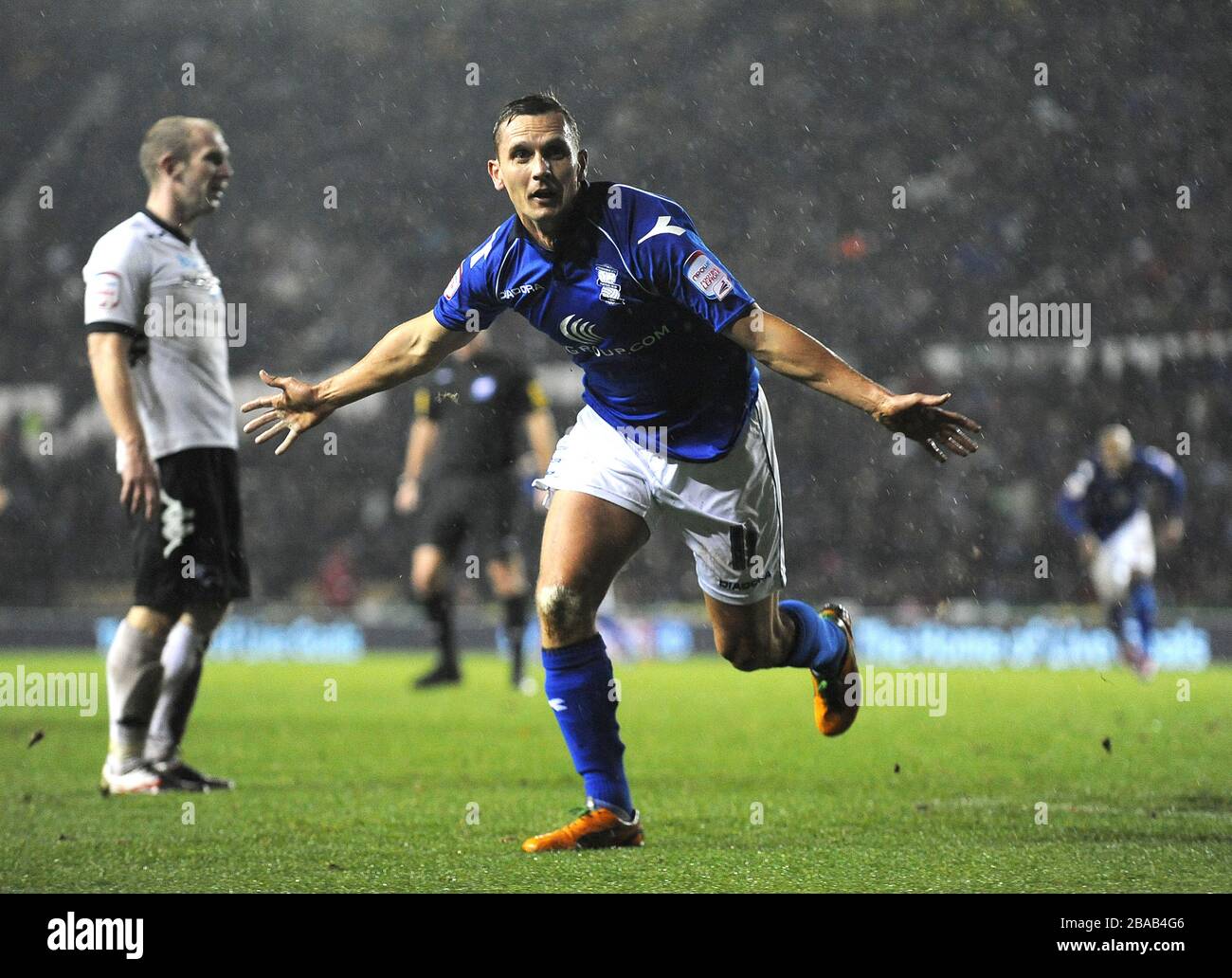 Derby county goal hi-res stock photography and images - Alamy