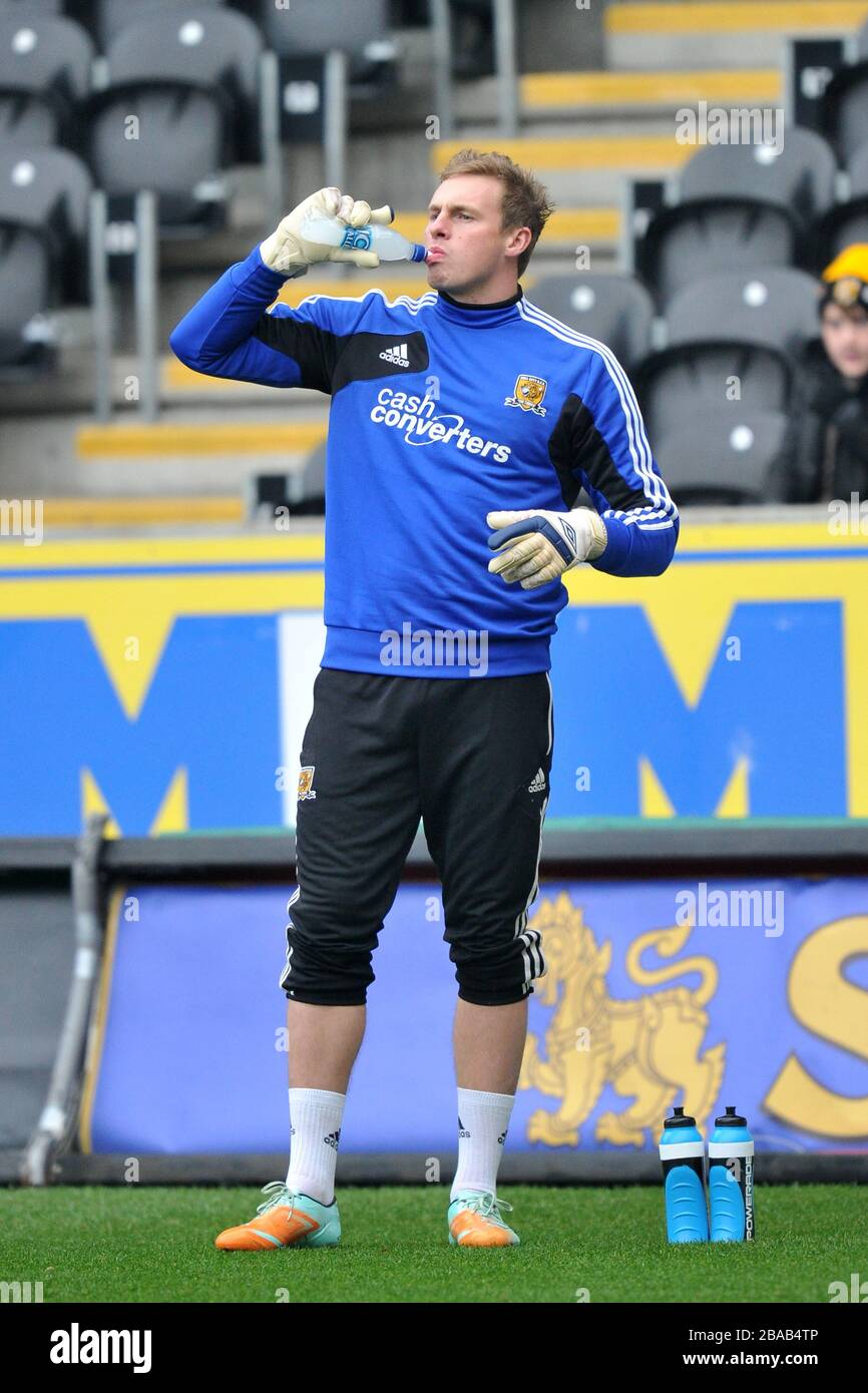 David Stockdale, Hull City goalkeeper Stock Photo - Alamy