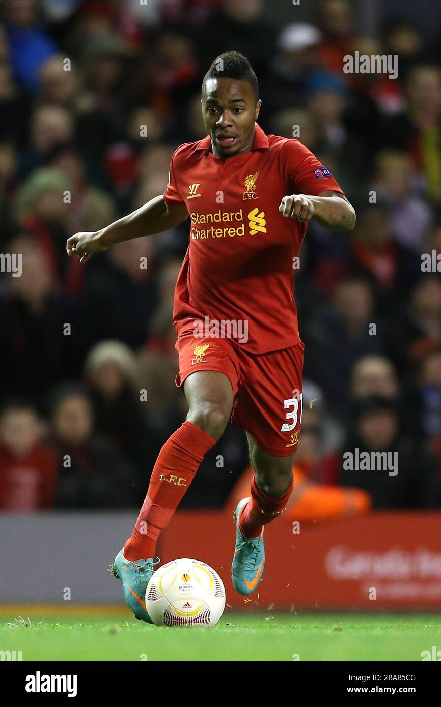 Raheem Sterling, Liverpool Stock Photo - Alamy