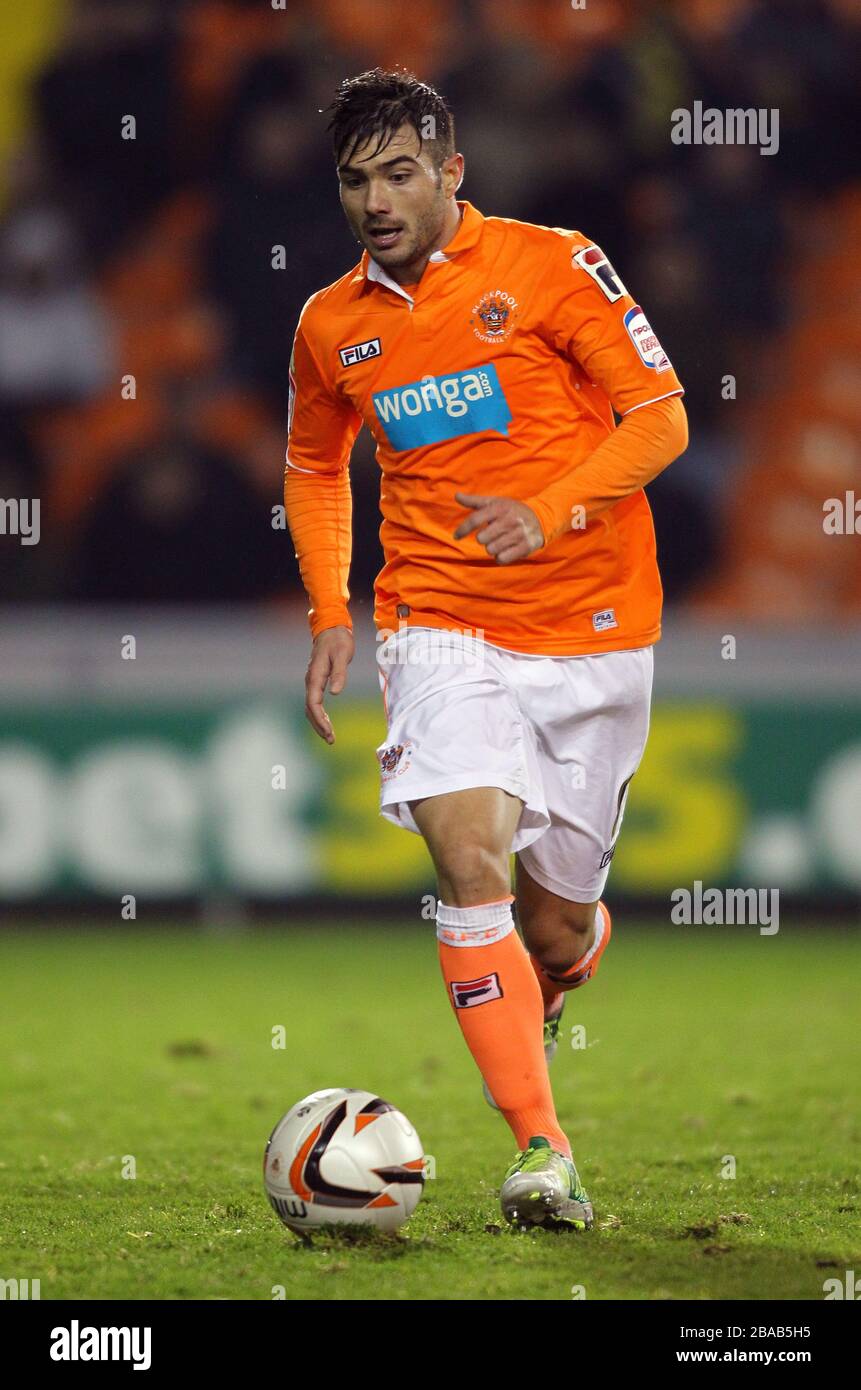 Felipe Tiago Gomes, Blackpool Stock Photo - Alamy