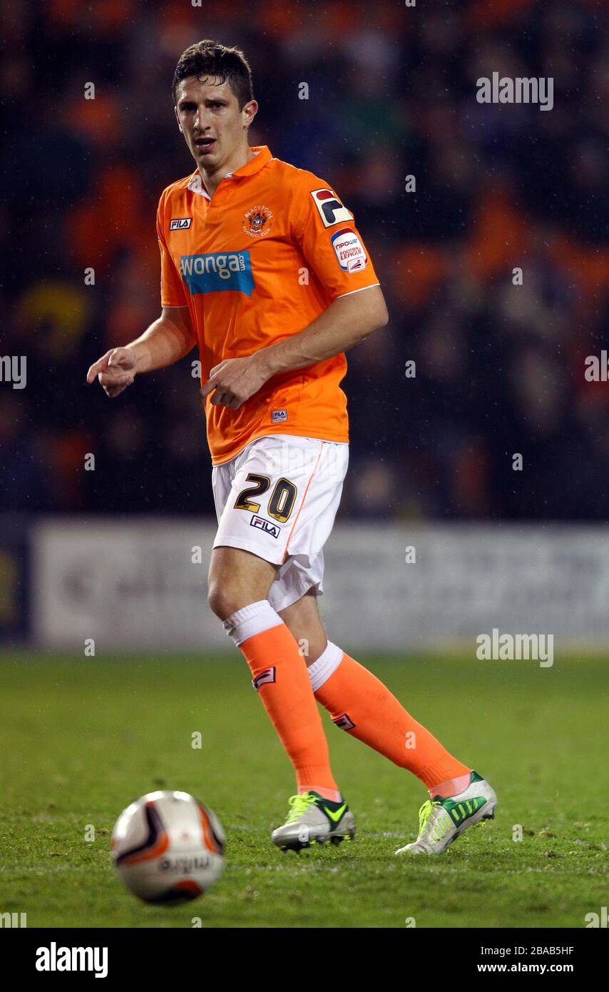 Craig Cathcart, Blackpool Stock Photo - Alamy