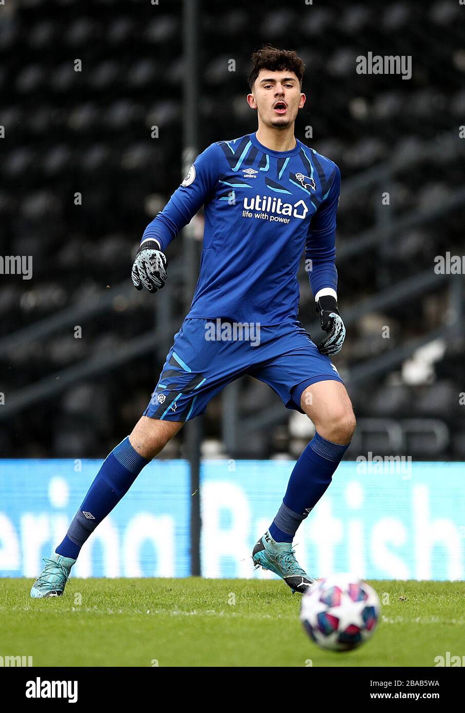 Derby County's goalkeeper Bradley Foster-Theniger Stock Photo - Alamy