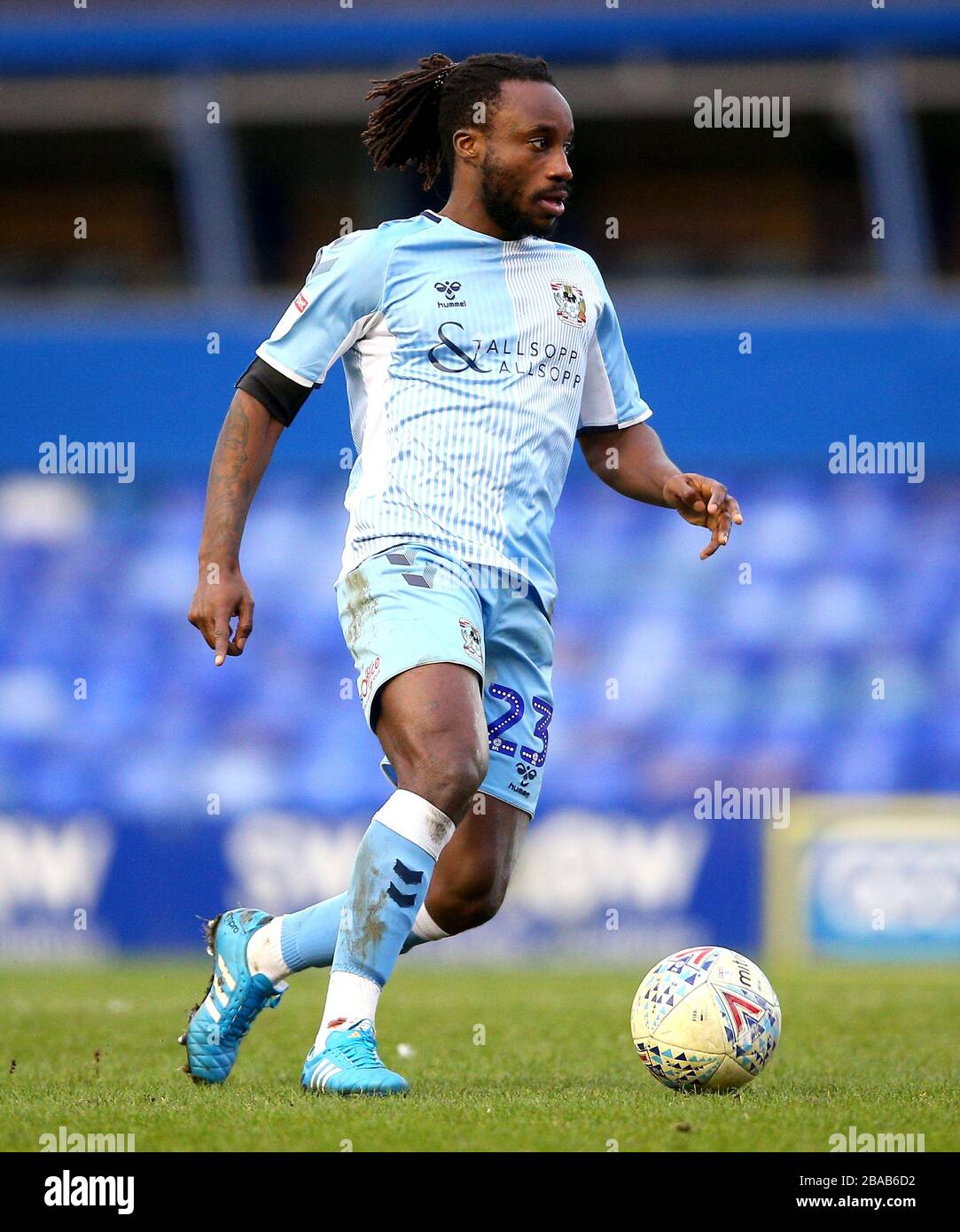 Coventry City's Fankaty Dabo in action Stock Photo - Alamy
