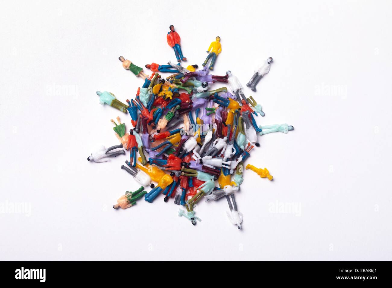 Plastic people map hi-res stock photography and images - Alamy