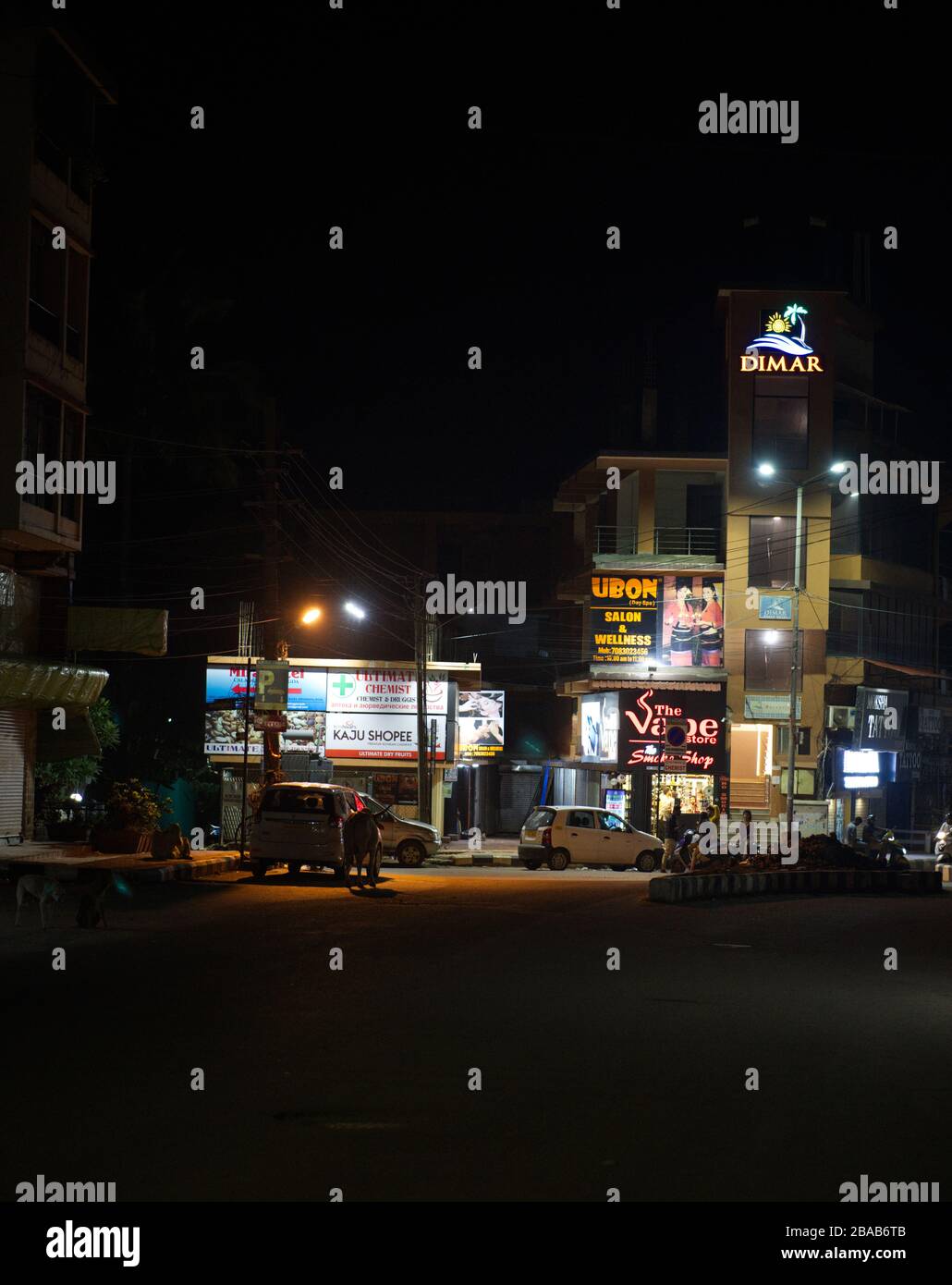 Goan street hi-res stock photography and images - Alamy