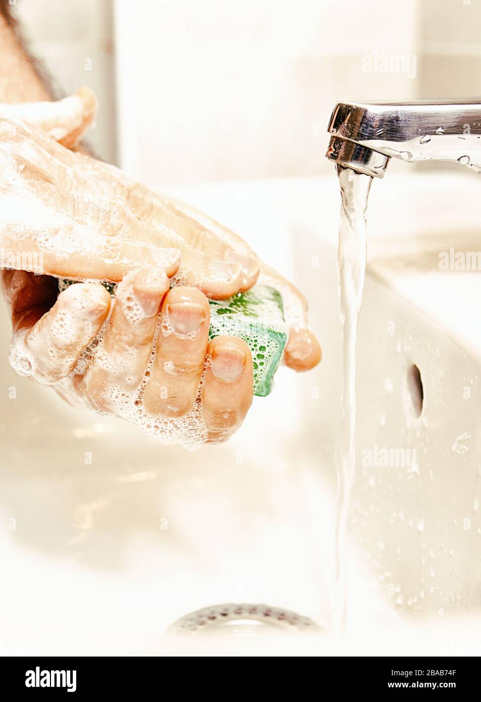 Now wash your hands hi-res stock photography and images - Alamy