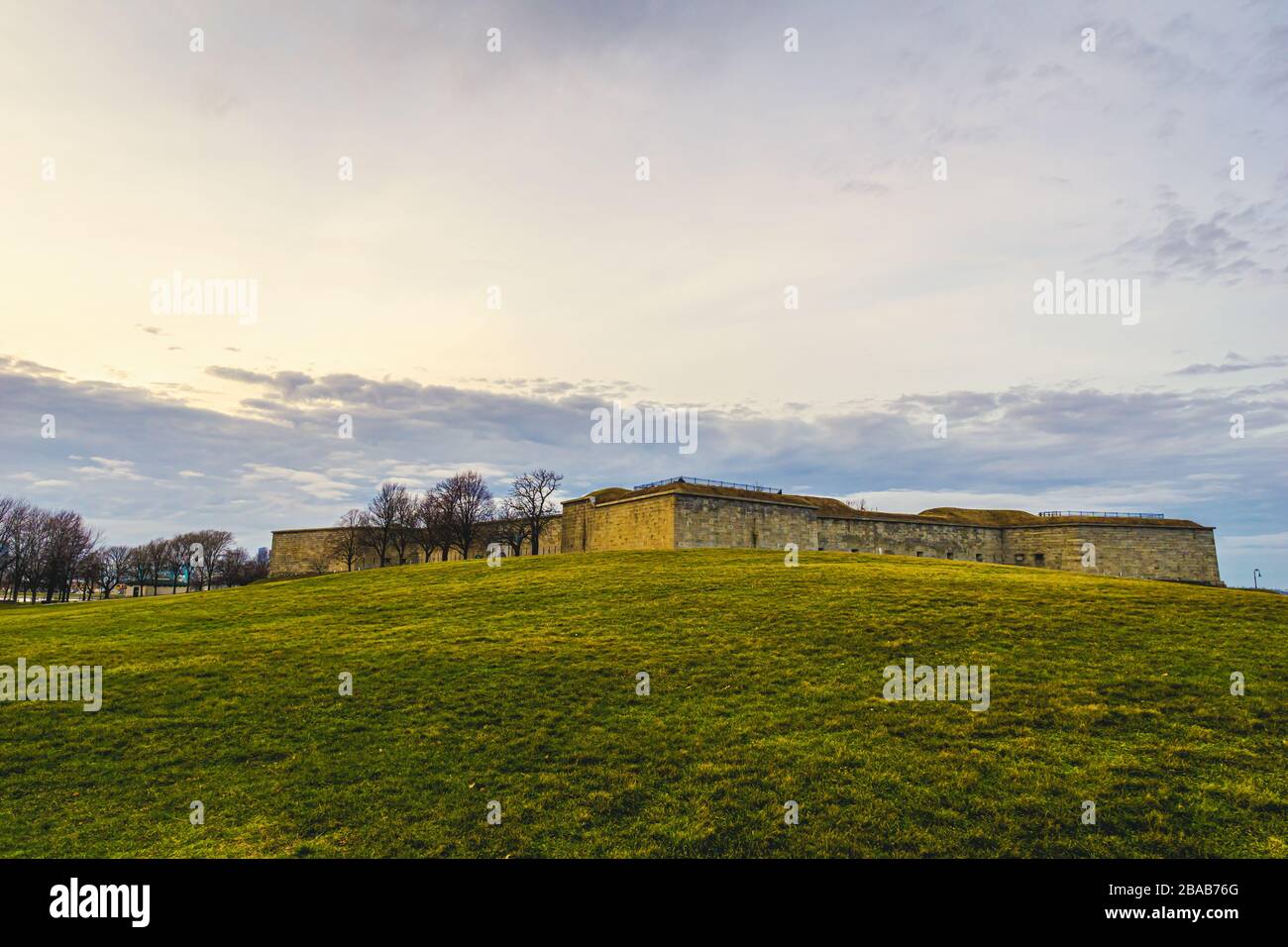 View of Fort Independence on Castle Island in boston Stock Photo - Alamy