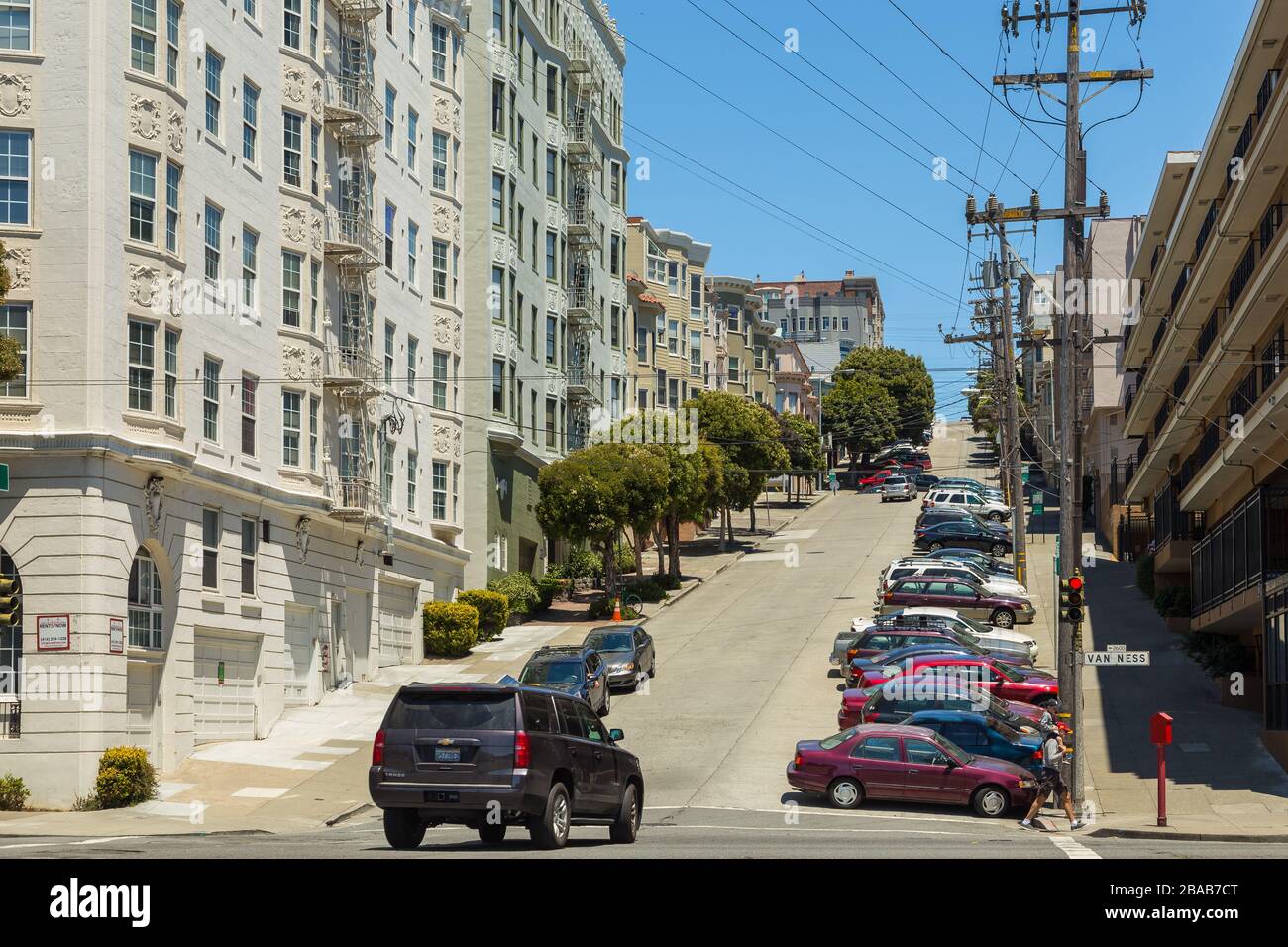 Filbert Street San Francisco High Resolution Stock Photography and ...
