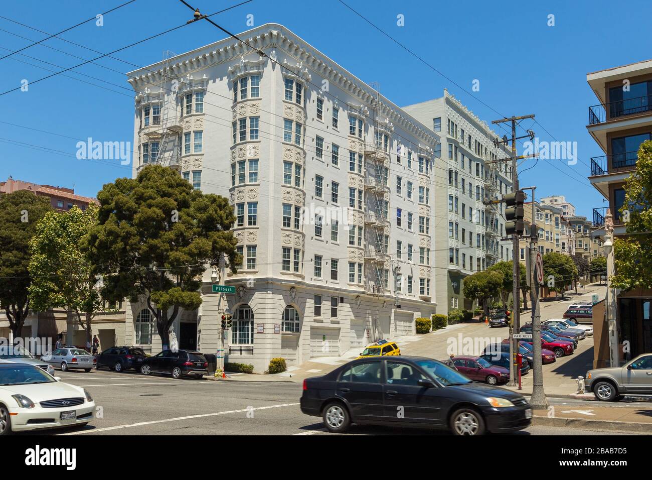 Filbert Street San Francisco High Resolution Stock Photography and ...