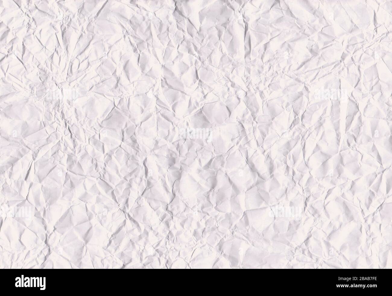 Wrinkled paper texture or background. White paper sheet Stock Photo - Alamy
