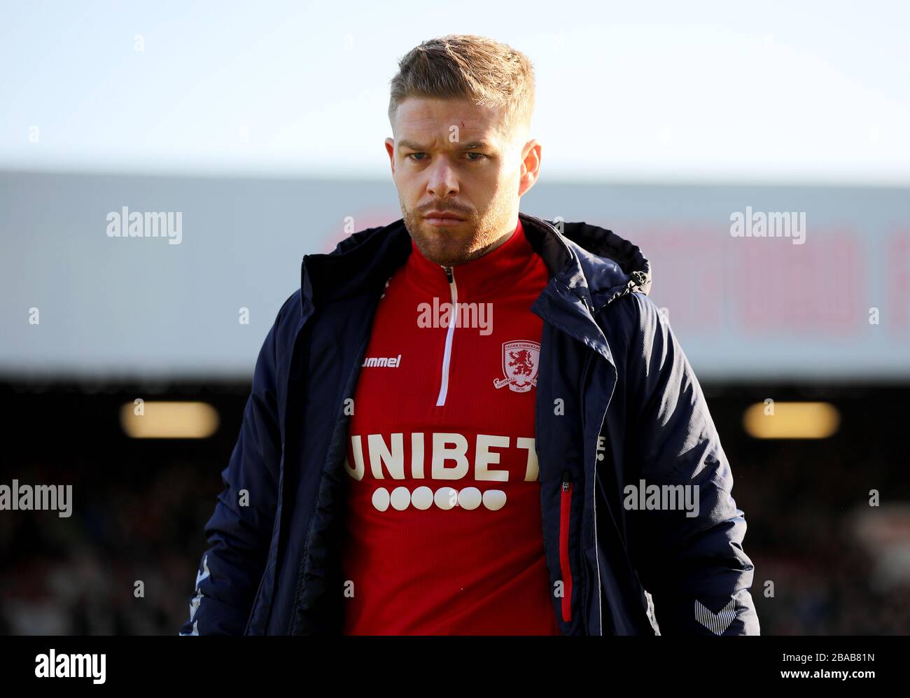 Middlesbrough's Adam Clayton Stock Photo - Alamy
