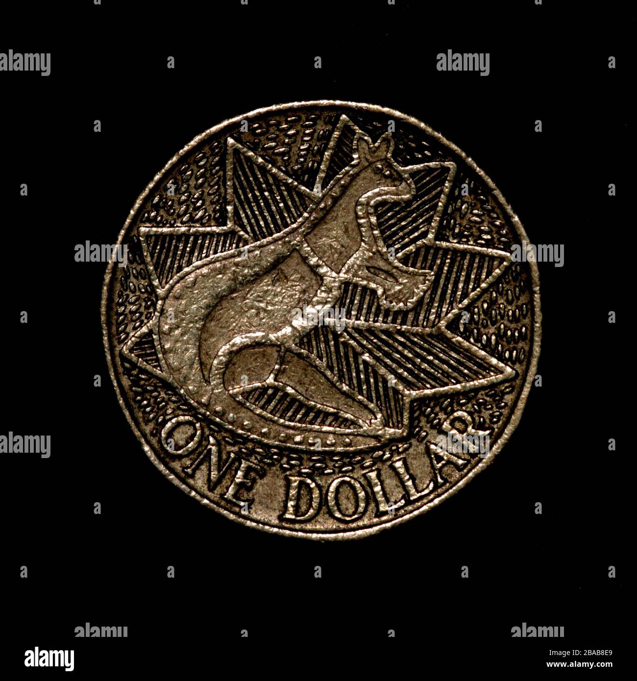 1988 Australian dollar coin commemorating the Australian bicentenary ...
