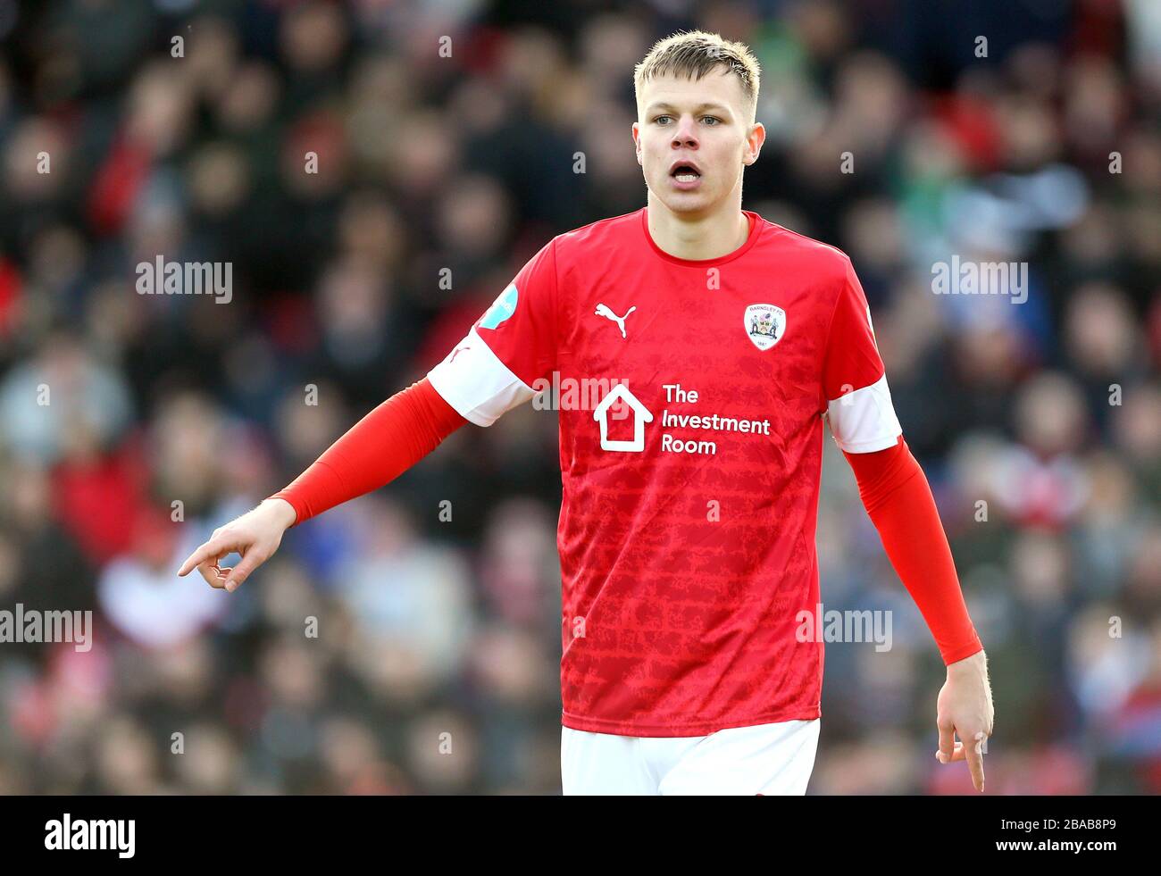 Barnsley's Mads Andersen Stock Photo - Alamy